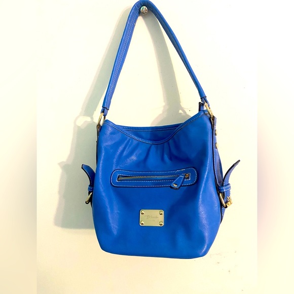 B.lush | Bags | Womens Authentic Y2k Rare Blush Cobalt Blue Mini ...